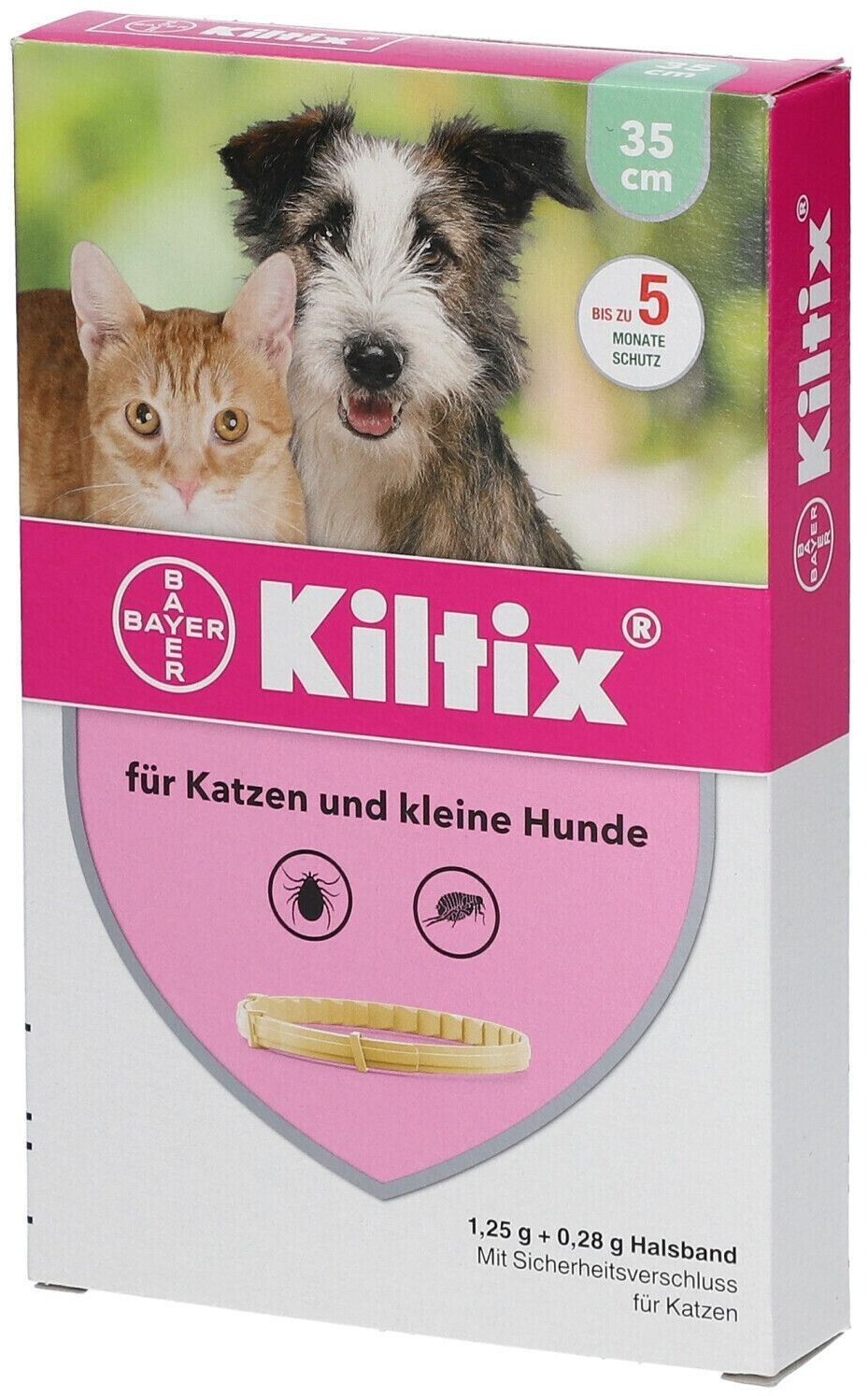 Kiltix Anti-parasite Collar for cats and small dogs ab 19,11 ...