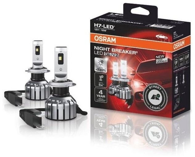 Led osram h7 store