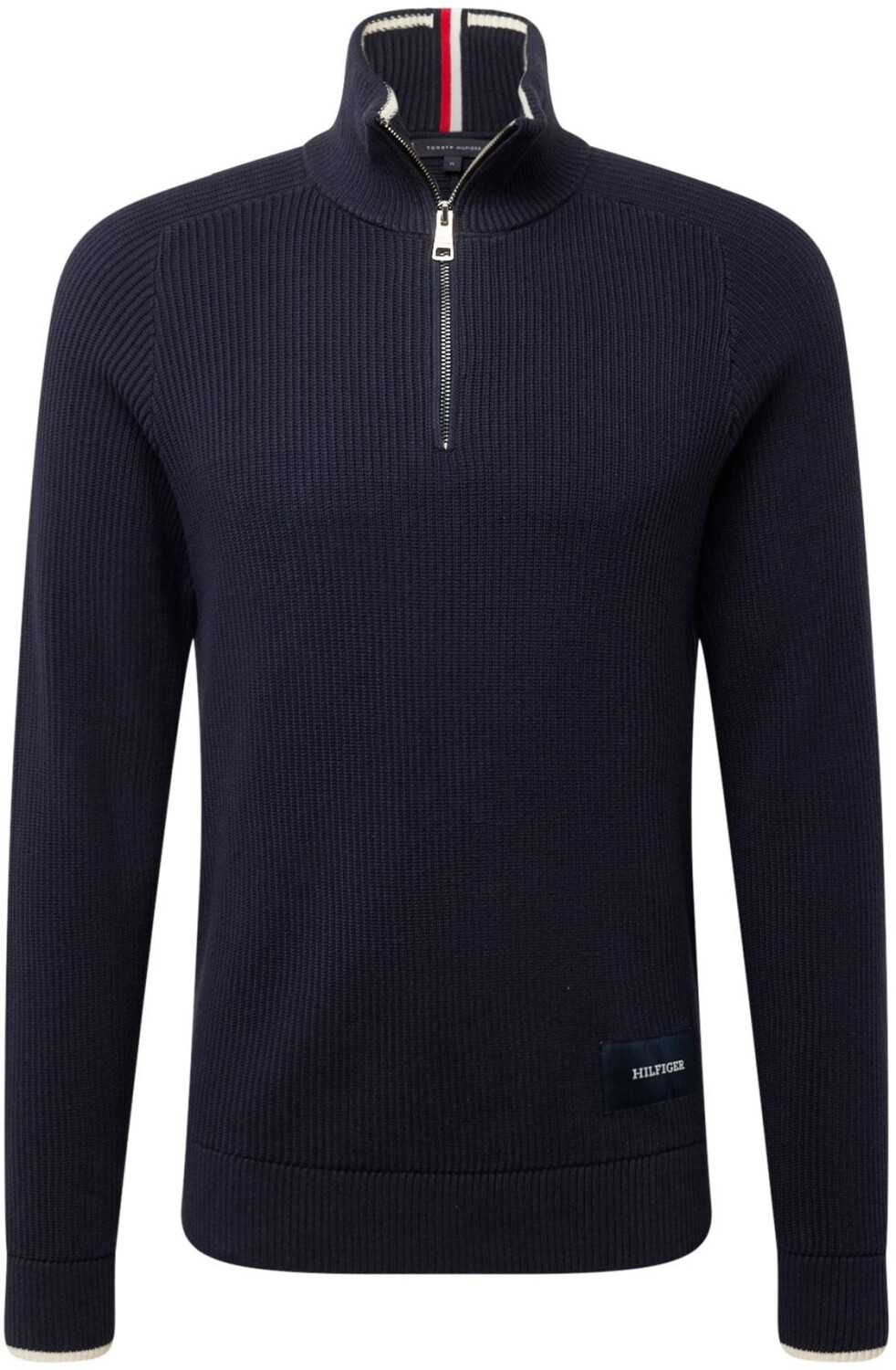 Tommy Hilfiger Rib Knit Half Zip Mock Turtleneck Jumper MW0MW33510 ab 121 56 Preisvergleich bei idealo