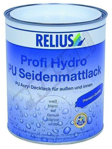 Relius Hydro-PU Seidenmattlack weiß ab 23,90 € | Preisvergleich bei ...