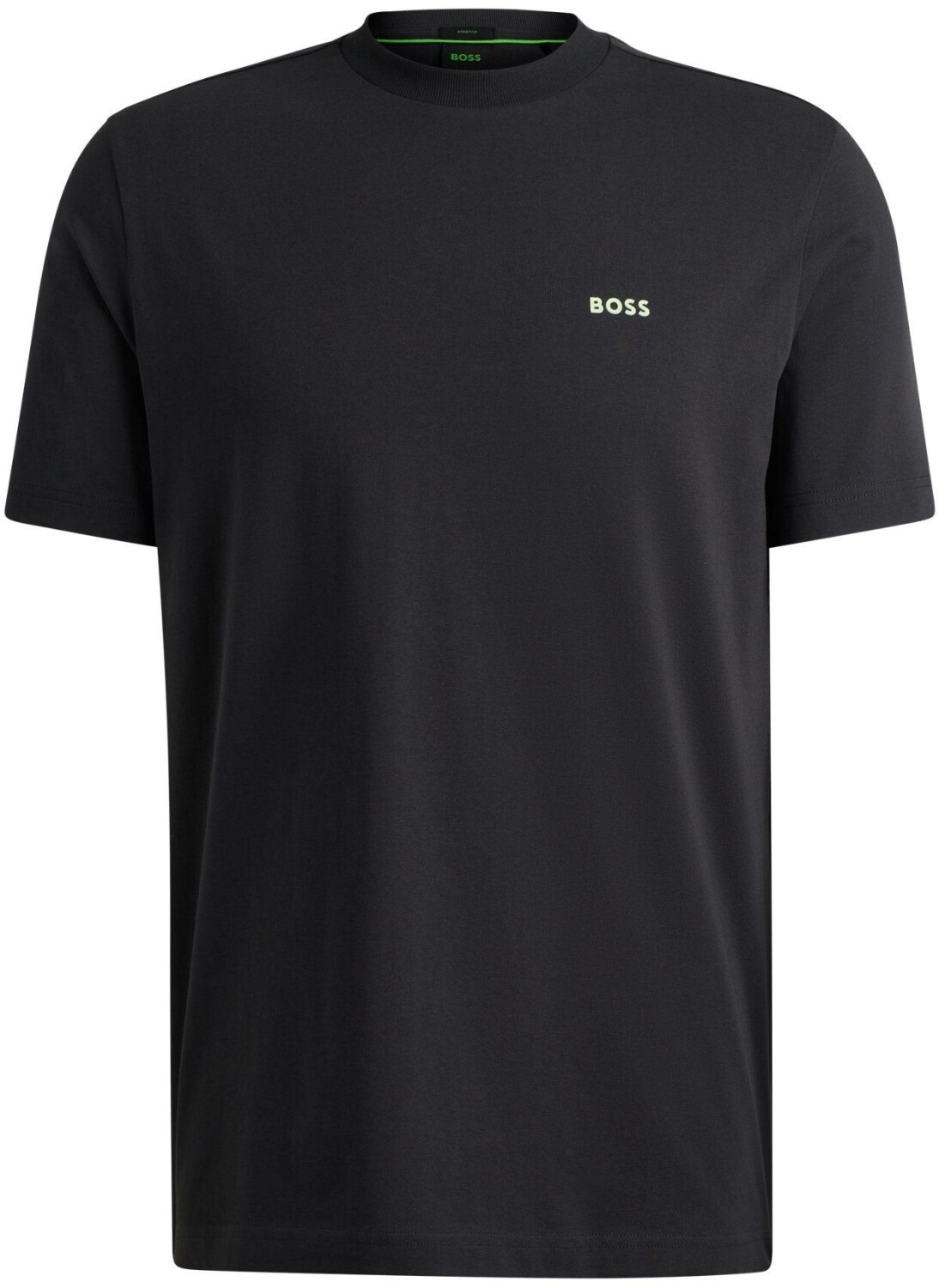Hugo Boss Regular-Fit T-Shirt aus Stretch-Baumwolle mit Kontrast-Logo ...