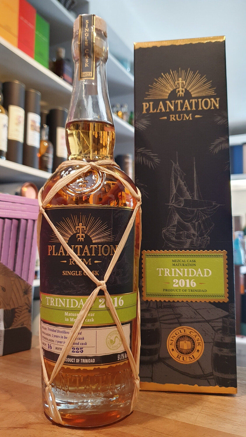 Plantation Trinidad Rum Mezcal Finish 2016/2023 No.16 Single Cask 0.7l ...