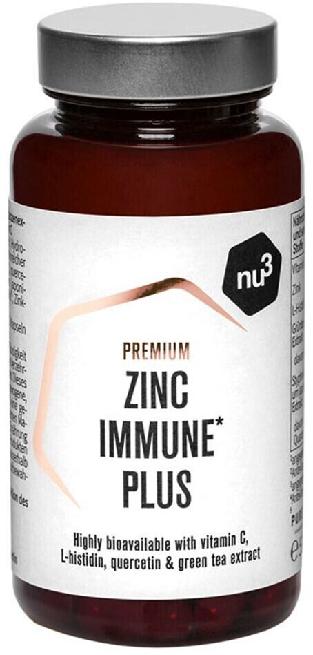 nu3 Premium Zinc Immune Plus Kapseln ab 21,99 € | Preisvergleich bei ...