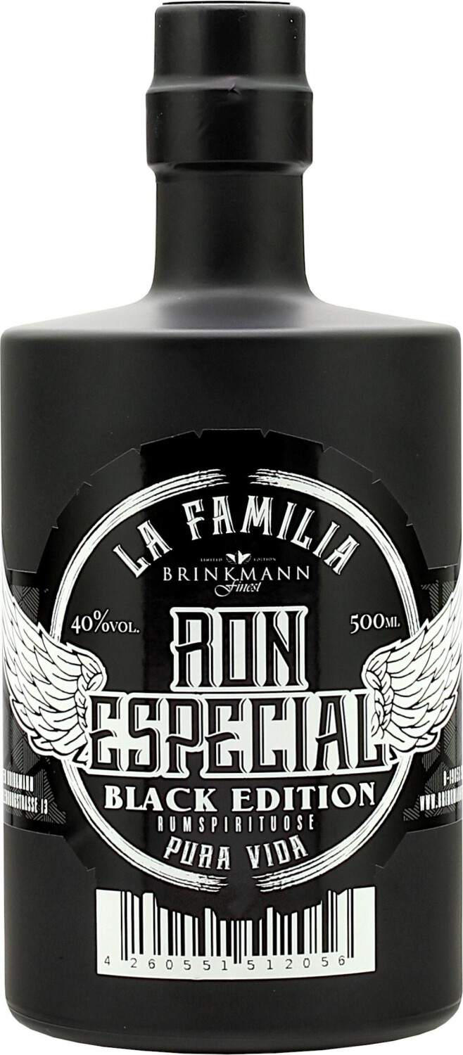 Brinkmann Finest La Familia Ron Especial Black Edition 0,5l 40% ab 32 ...