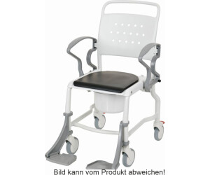 Rebotec Bonn Toilettenrollstuhl inkl. Toiletteneimer grau ab 288,99 ...