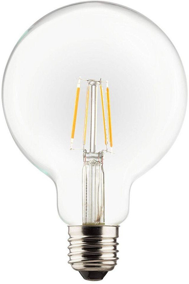 Müller-Licht LED Filament Leuchtmittel Retro Globe G95 4W = 40W E27 klar 470lm warmweiß 2700K ab ...