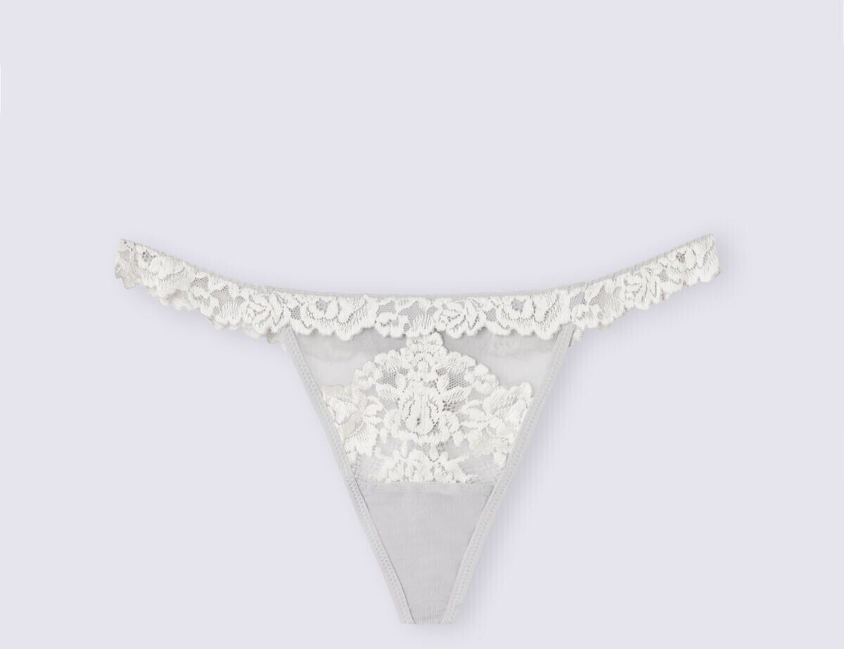 Intimissimi Pretty Flowers String Thong Ice Grey/Talco ab 15,90 € | Preisvergleich bei idealo.de