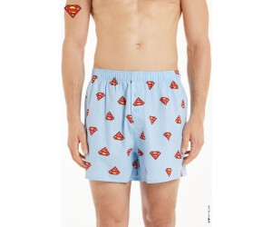 Tezenis Cotton Canvas Boxers with Superman Print light blue ab 14,99 ...
