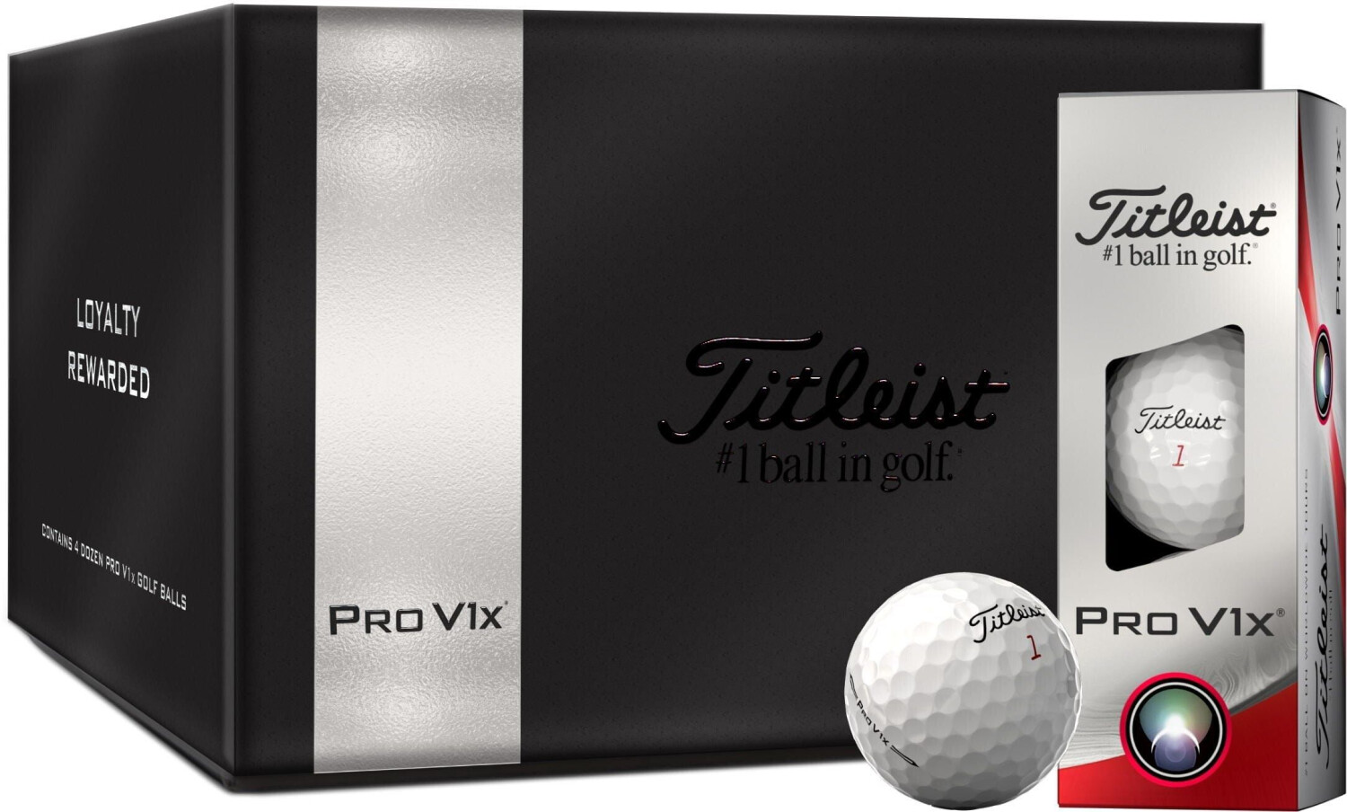 Titleist Pro V1x (2023) Limited Box ab 195,00 € | Preisvergleich bei idealo.de