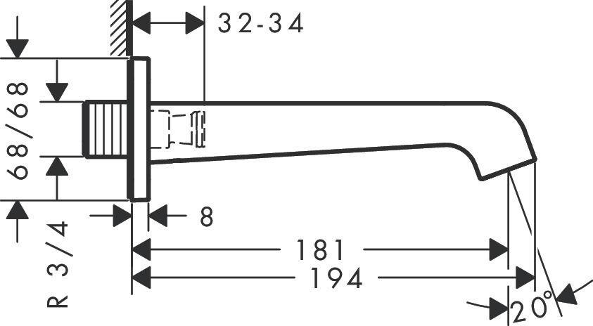 Axor Citterio E (36425___) au meilleur prix sur idealo.fr