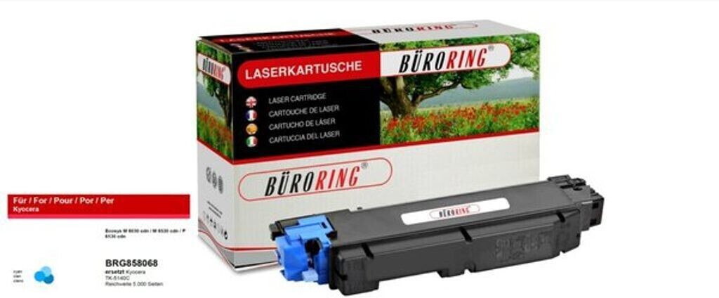 Büroring ersetzt Kyocera TK-5140C ab 63,57 € | Preisvergleich bei idealo.de