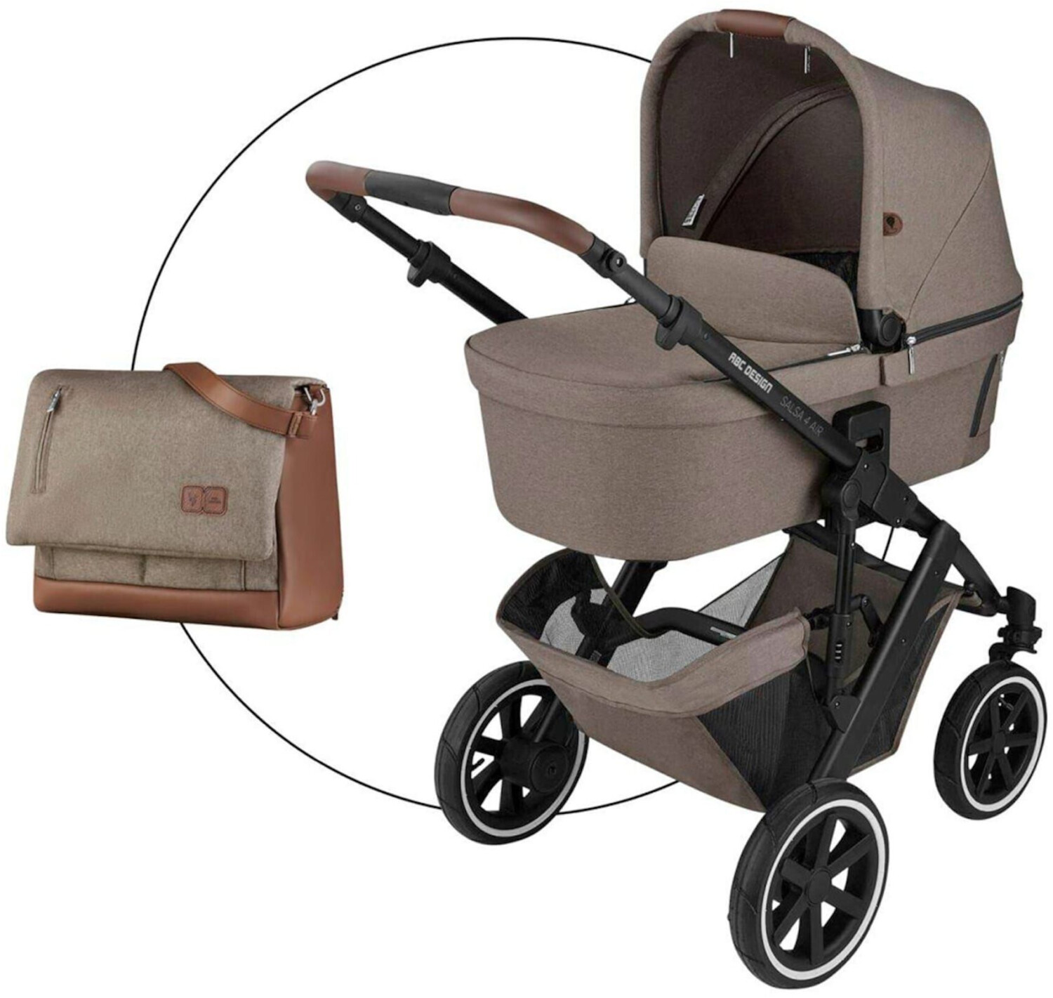 ABC Design Salsa 4 Air Set inkl. Wickeltasche Urban ab 932,98 ...