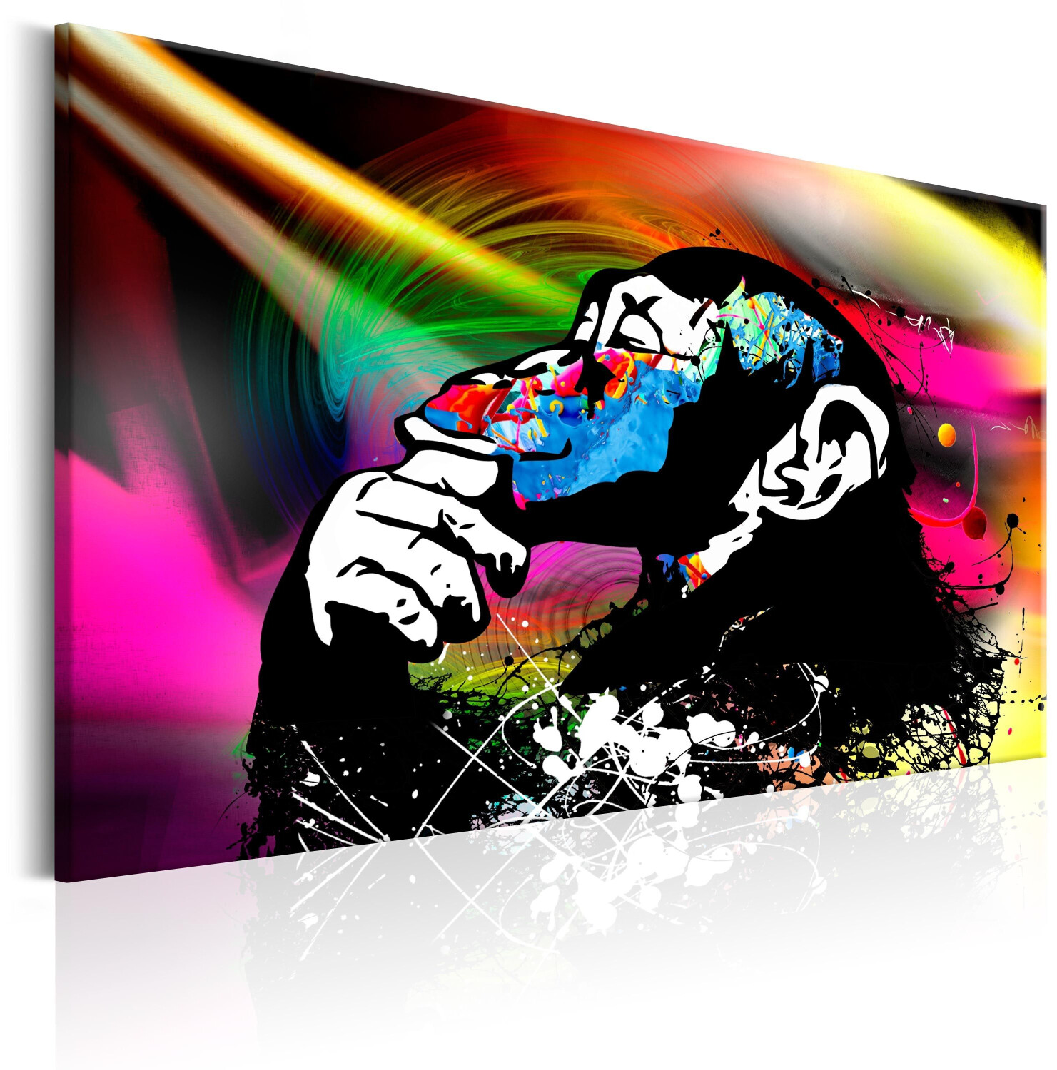 Artgeist Monkey Disco 60x40cm ab 66,99 € | Preisvergleich bei idealo.de