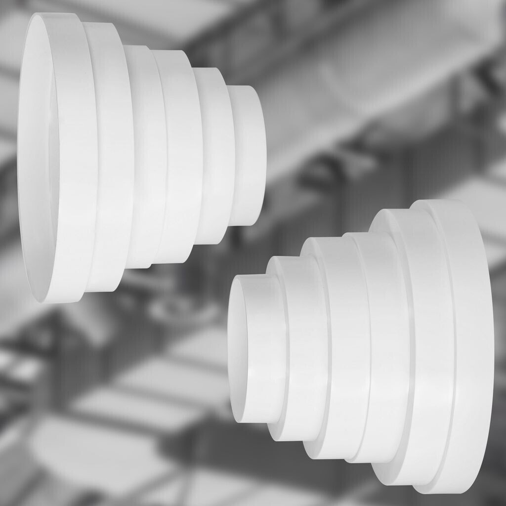 Kotarbau Universal Reduzierstück für Lüftungssysteme Reduzierverbinder Kunststoff Rohrverbinder ...