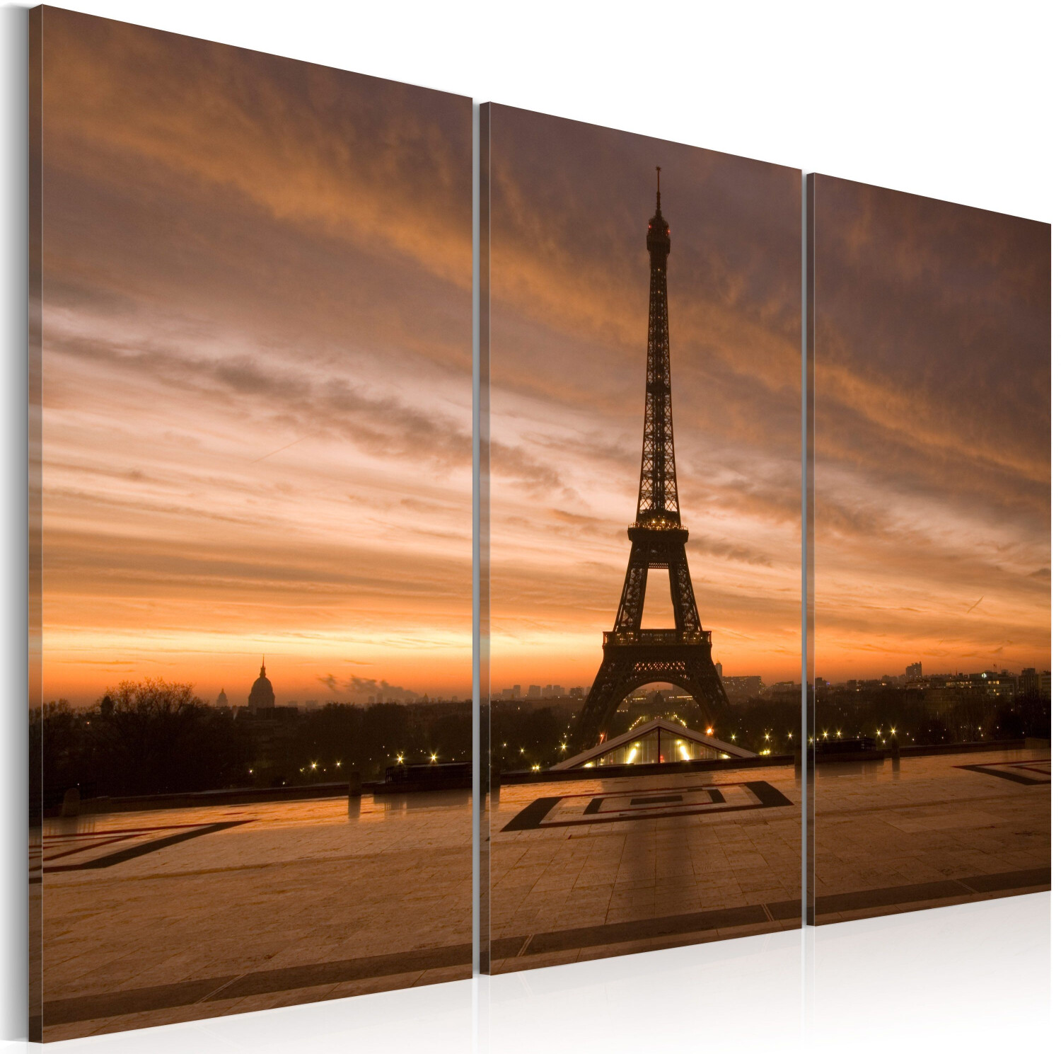 Artgeist Eiffelturm bei Sonnenuntergang 60x40cm ab 66,99 € | Preisvergleich bei idealo.de