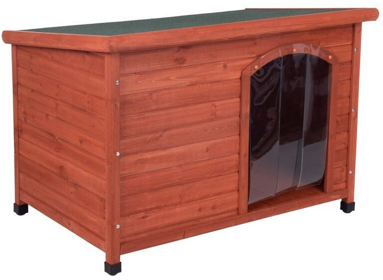 Bitiba Hundehütte Woody Flachdach L 116x79x82cm ab 126,99 ...