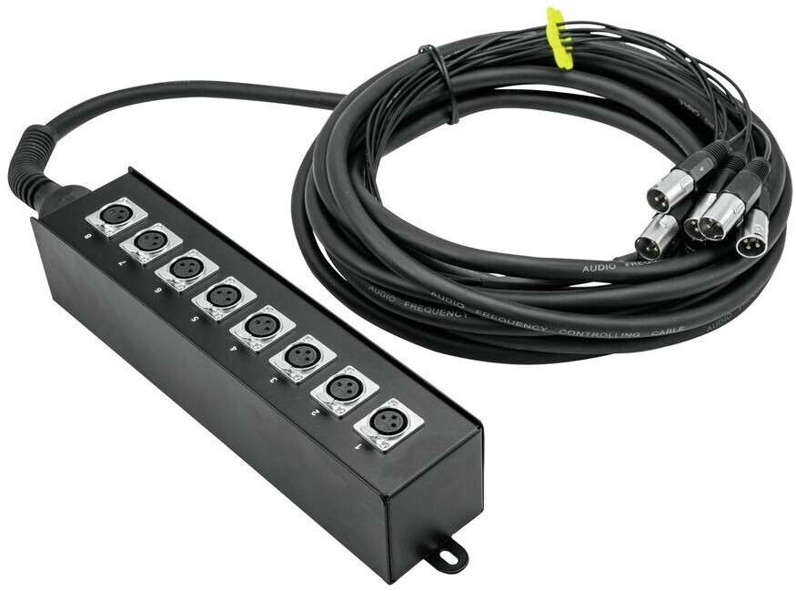 Omnitronic Multicore Stagebox MUS-810 8IN 10m, Audio Kabel ab 64,99 ...
