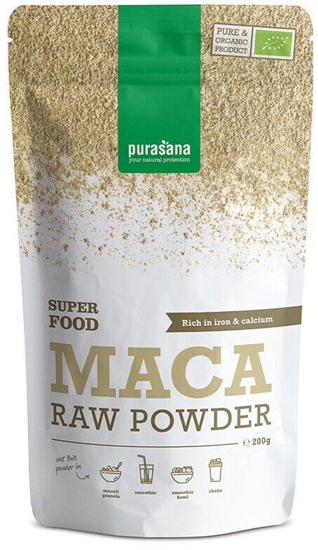 Purasana Maca Raw Powder (200 g) ab 9,81 € | Preisvergleich bei idealo.de