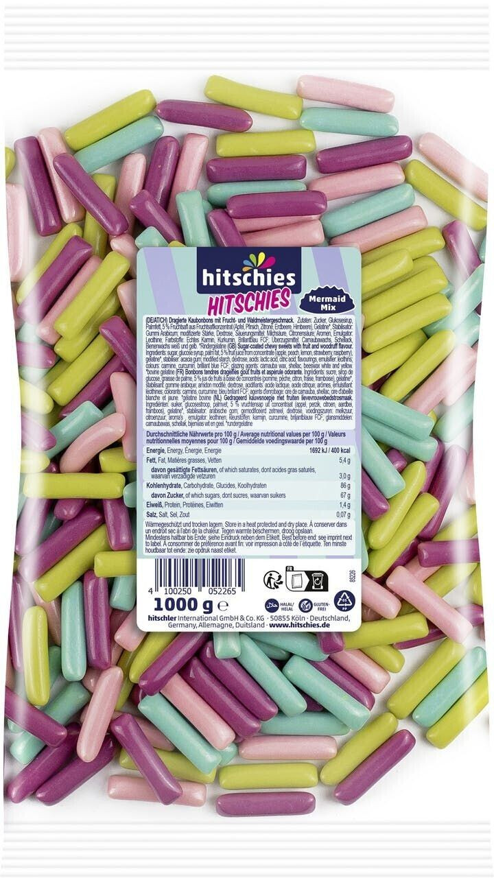 Hitschler Hitschies Mermaid Mix (1kg) ab 9,94 € | Preisvergleich bei ...