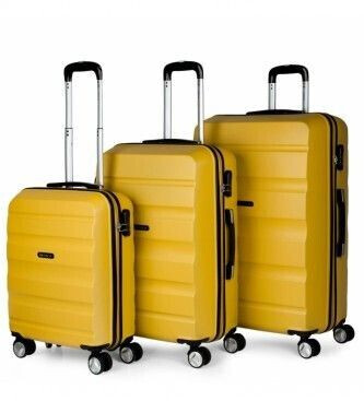 ITACA Suitcases (T71600) mustard ab 214,70 € | Preisvergleich bei idealo.de
