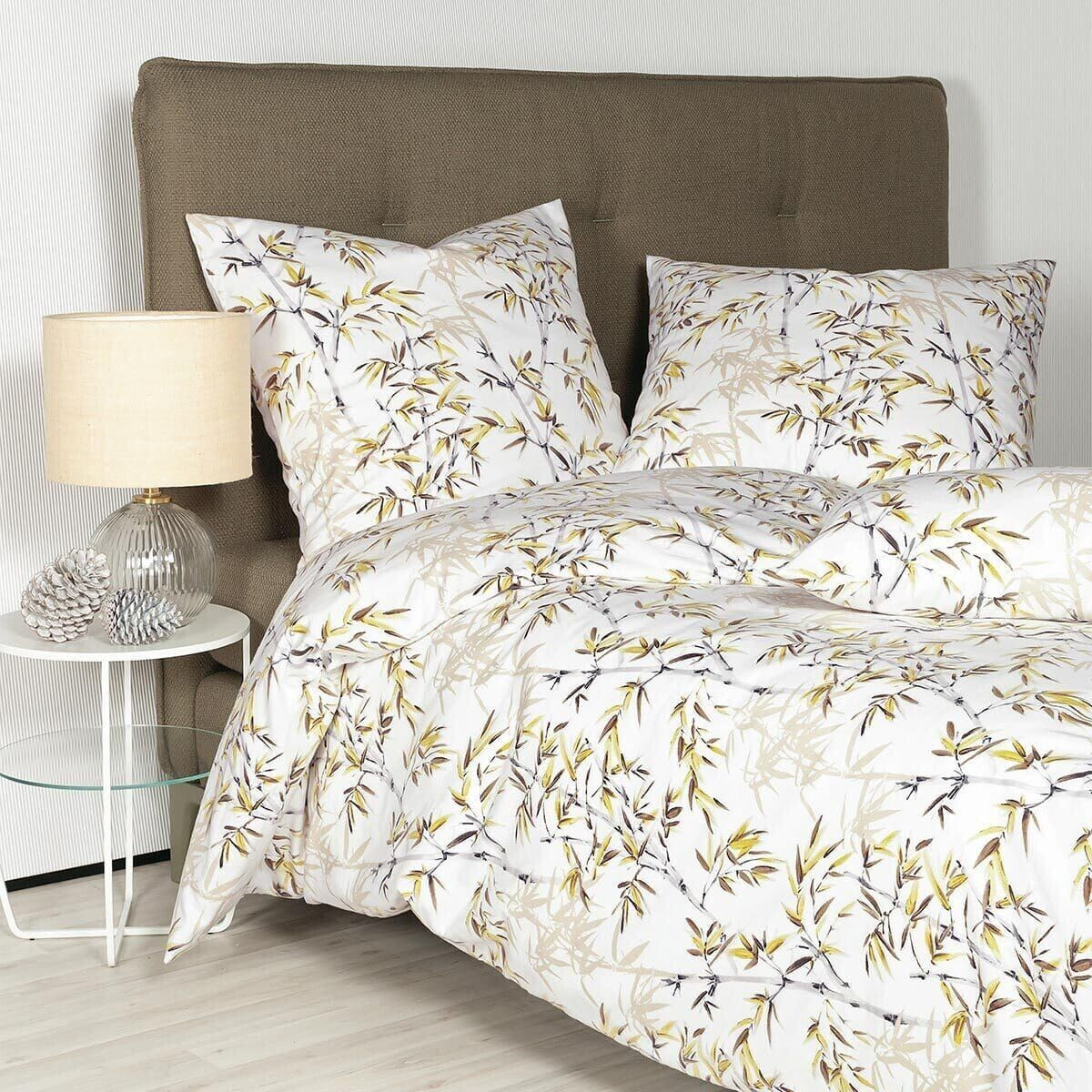 Janine Edelflanell Bettwäsche Chinchilla S 78056 naturell bambus ...