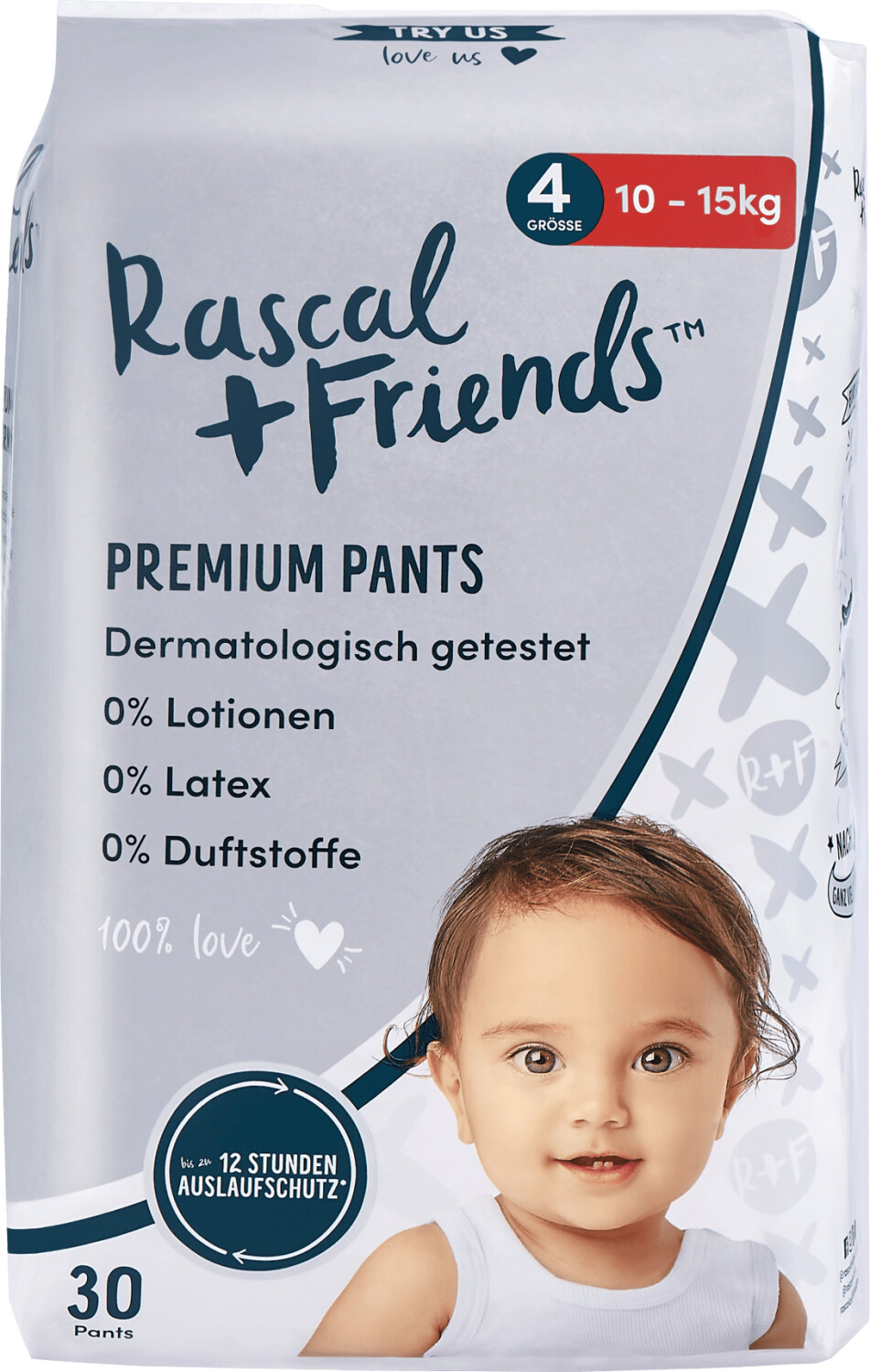 Rascal+Friends Premium Pants Gr. 4 (10-15 kg) 30 St. ab 7,45 € (März ...