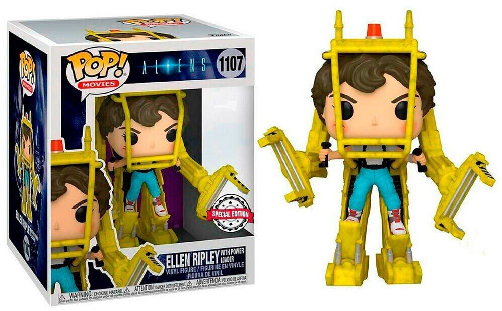 Funko Pop! Movies: Aliens - Ellen Ripley with Power Loader (Special ...