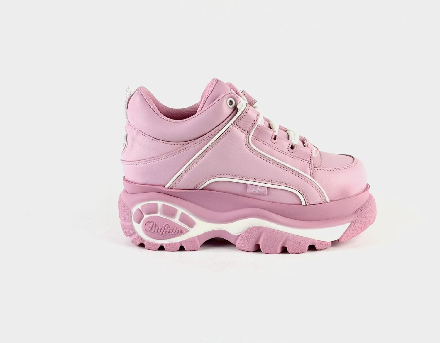 Buffalo Plateauschuhe pink Leder ab 189,00 € | Preisvergleich bei idealo.de