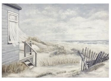 Hornbach Meer mit Strandhaus 70x50cm ab 14,95 € | Preisvergleich bei idealo.de