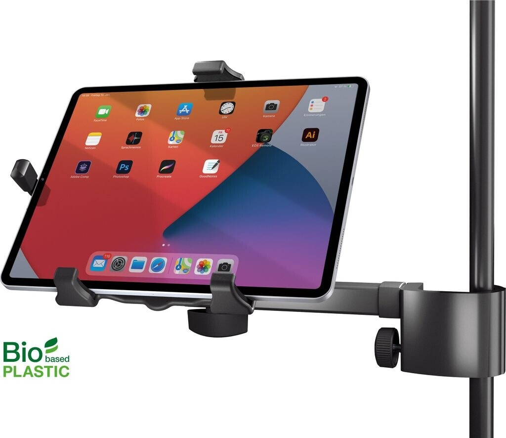 König & Meyer Universal Tablet PC Halter 19743 Biobased schwarz von ...