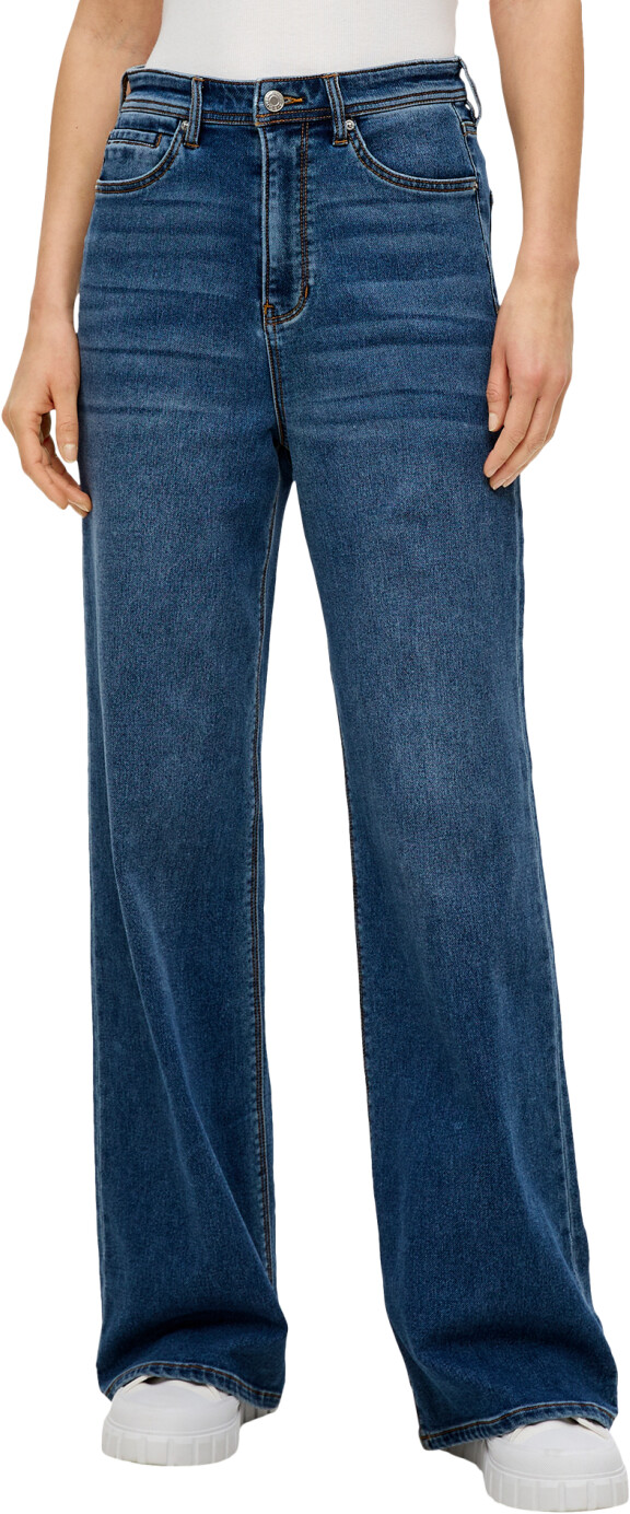 S.Oliver Suri Jeans Regular Fit High Rise Wide Leg Baumwollmix (2147791 ...