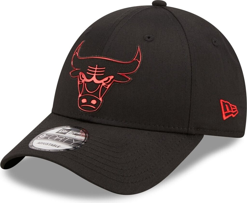 New Era Chicago Bulls Foil Logo 9forty Cap Man (60284877-BLK) black ab ...