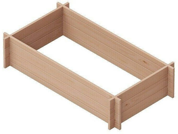 Upyard Hochbeet Multibox 119x59,5x29,5cm Holz ab 29,99 € | Preisvergleich bei idealo.de