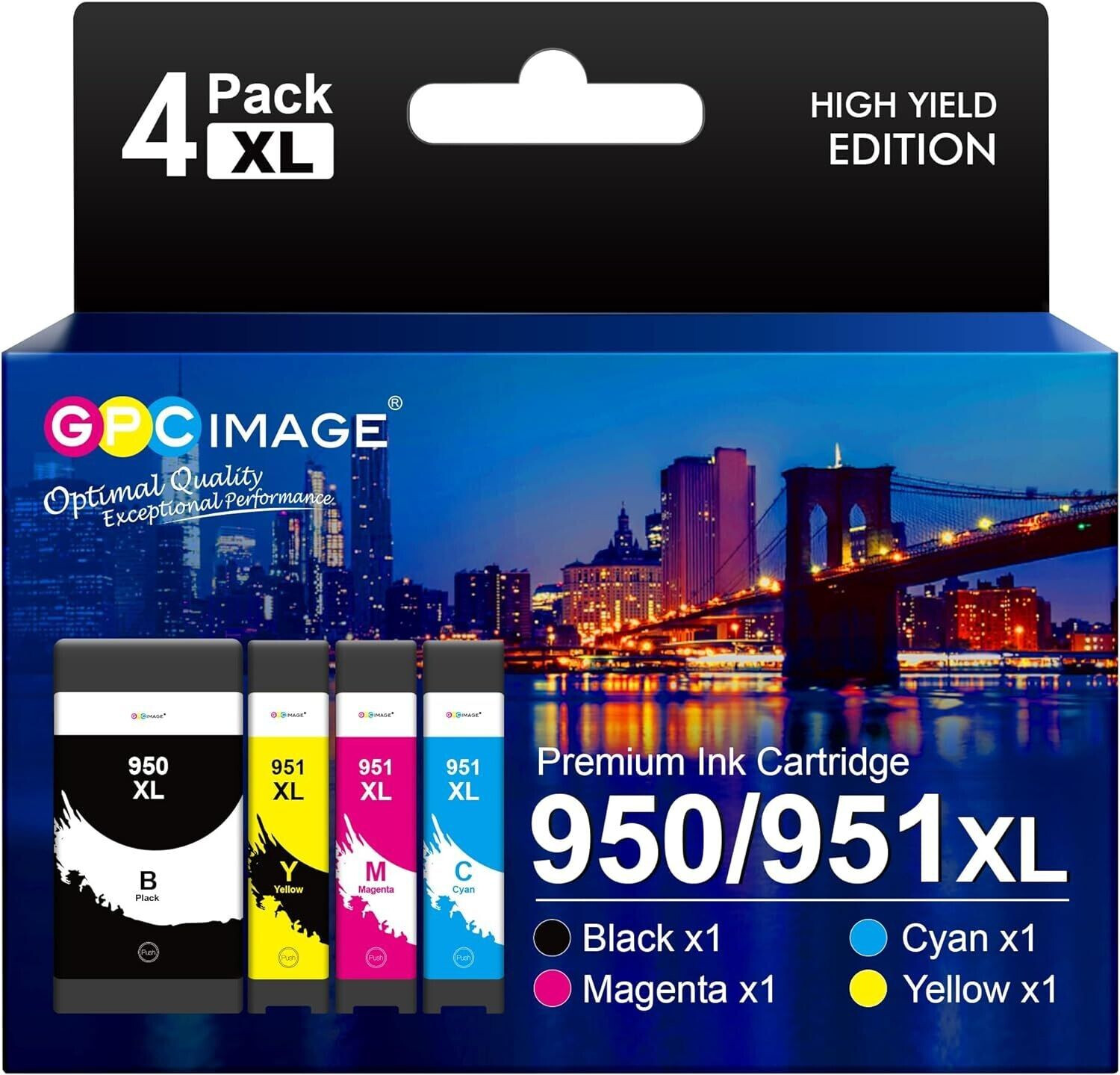 GPC Image ersetzt HP 950XL / 951XL 4er Pack ab 33,00 € | Preisvergleich ...