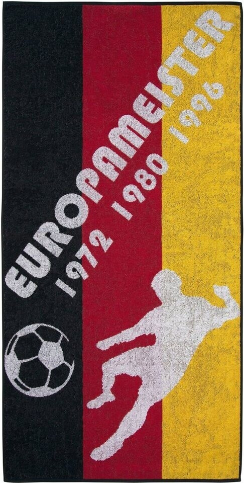 Dyckhoff Duschtuch EM 2024 70x140 cm schwarz/rot/gold ab 14,49 ...