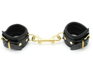 Kiotos Leather Handcuff Shiny Black ab 54,95 € | Preisvergleich bei ...