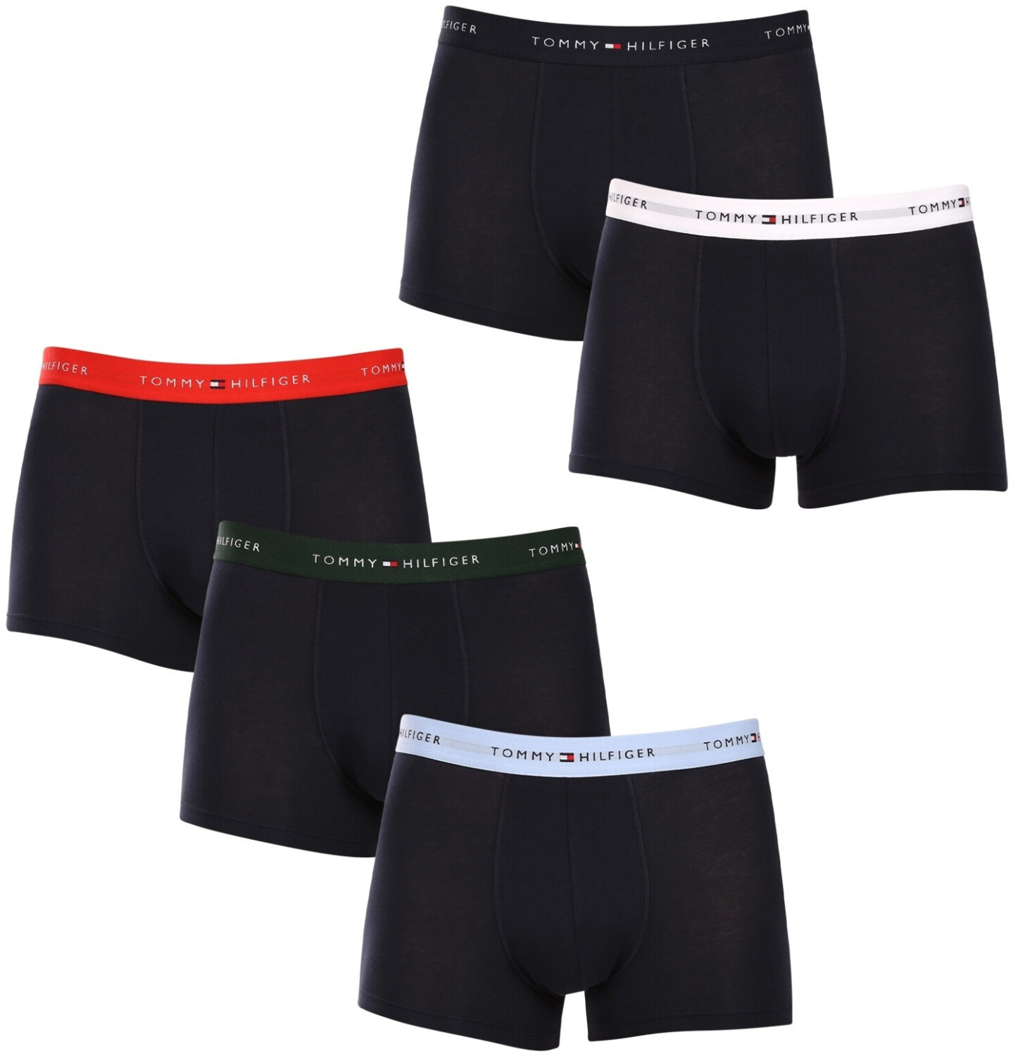 Tommy Hilfiger 5-Pack Signature Repeat Logo Waistband Trunks ab 32,45 ...
