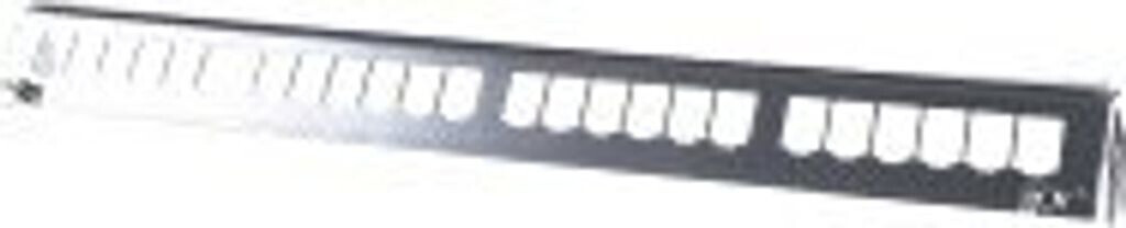 Hager Patch-Panel 24-fach (E-Dat), inkl. 12xRJ45 Module f.Hutschiene o.geschraubt (FZ24MM) ab ...