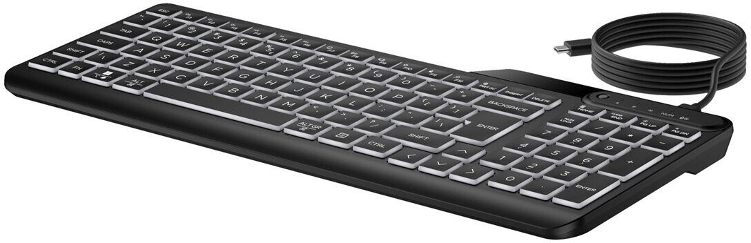 HP 405 Multi-Device Backlit Wired Keyboard ab 39,90 € | Preisvergleich ...