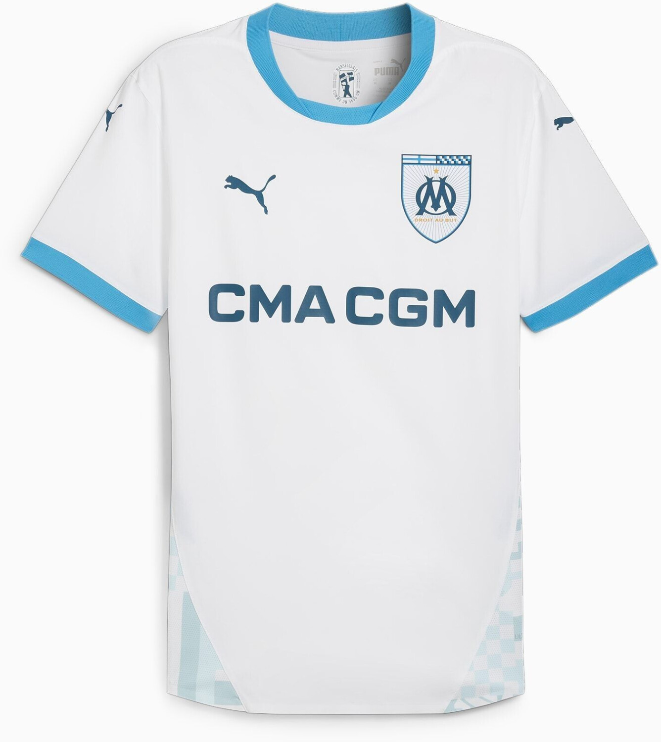 Puma Maillot OM 2024/2025 Authentic domicile au meilleur prix sur idealo.fr