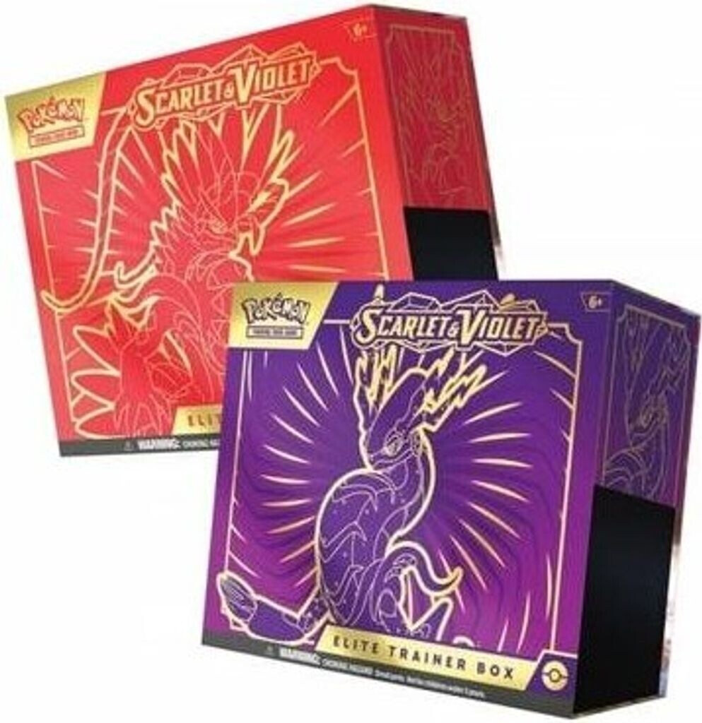 Pokémon Scarlet & Violet Elite Trainer Box (EN) a € 111,83 | Black ...