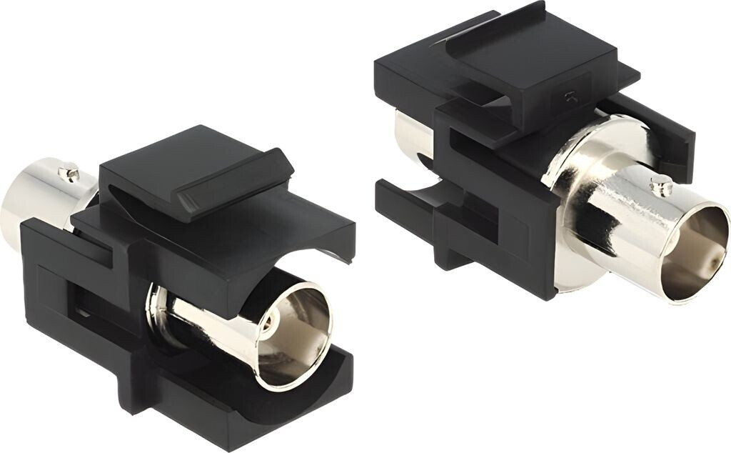 DeLock 86351 Keystone Modul BNC Buchse>BNC Buchse schwarz ab 3,39 ...