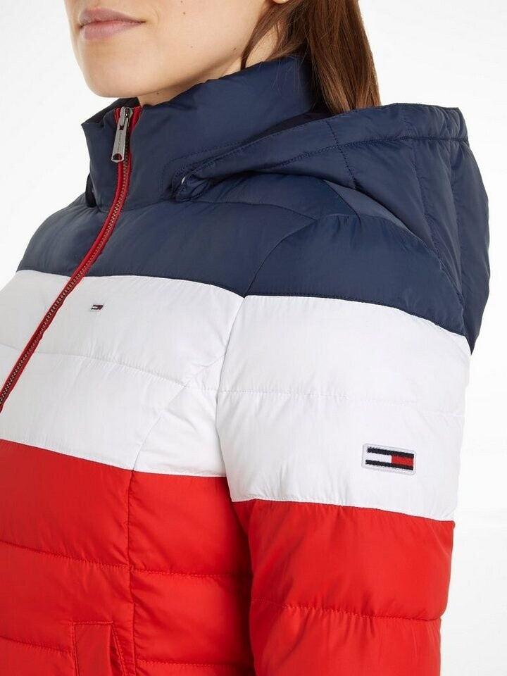Tommy Hilfiger Colorblock Winterjacket DW0DW17257 twilight navy red ab 77 49 Preisvergleich bei idealo