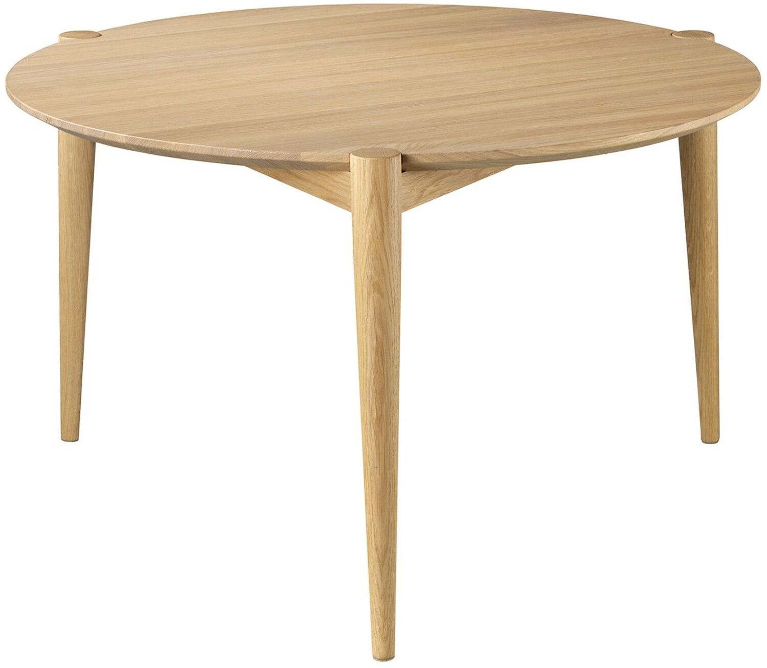 FDB Møbler D102 Søs Couchtisch Ø 70cm natur klar lackiert natur H x Ø 43x70cm ab 399,20 ...