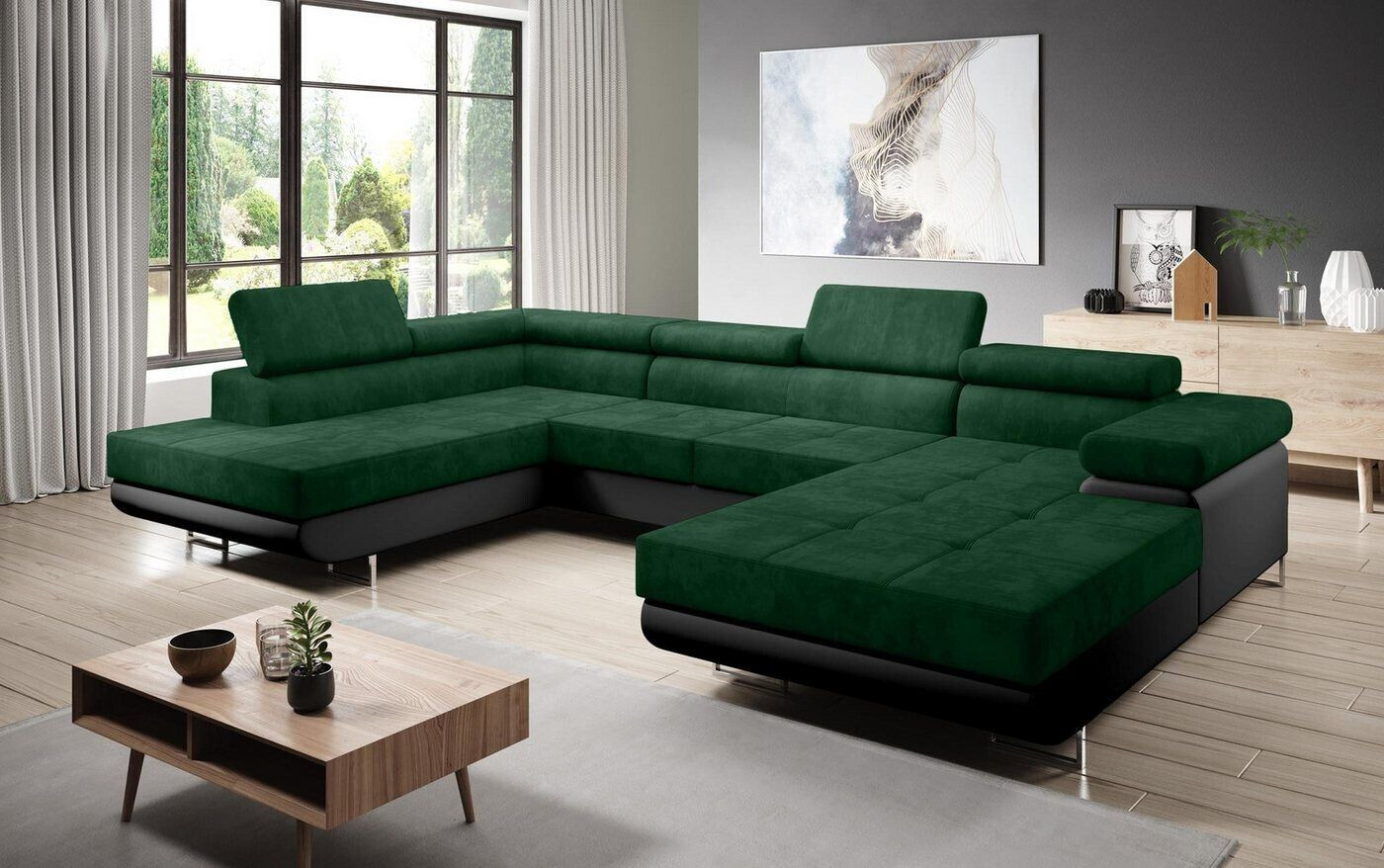 Sofa Leder Schlaffunktion