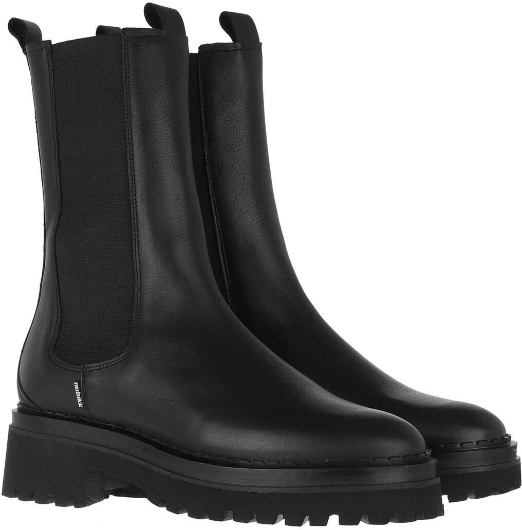 Nubikk Fae Adams black leather synthetic smooth au meilleur prix sur ...