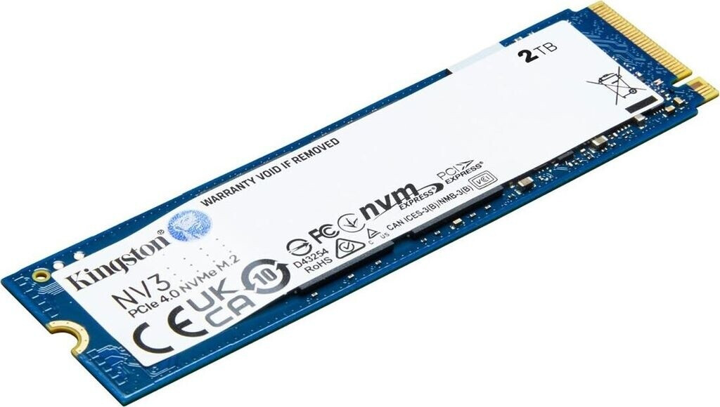 Kingston NV3 M.2 desde 102,95 € | Junio 2026 | Compara precios en idealo