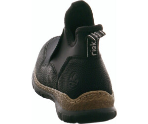 Buy Rieker Slipper Half Shoe black N3275-00 Wedge Heel Memo-Soft ...