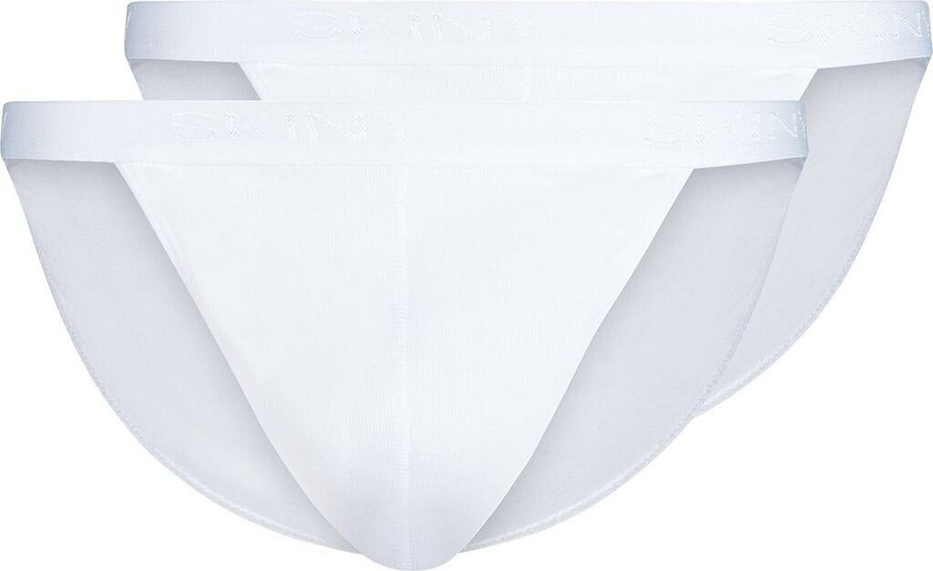 Skiny Cotton Rib String-Tanga 2er-pack (080693) white ab 20,27 ...