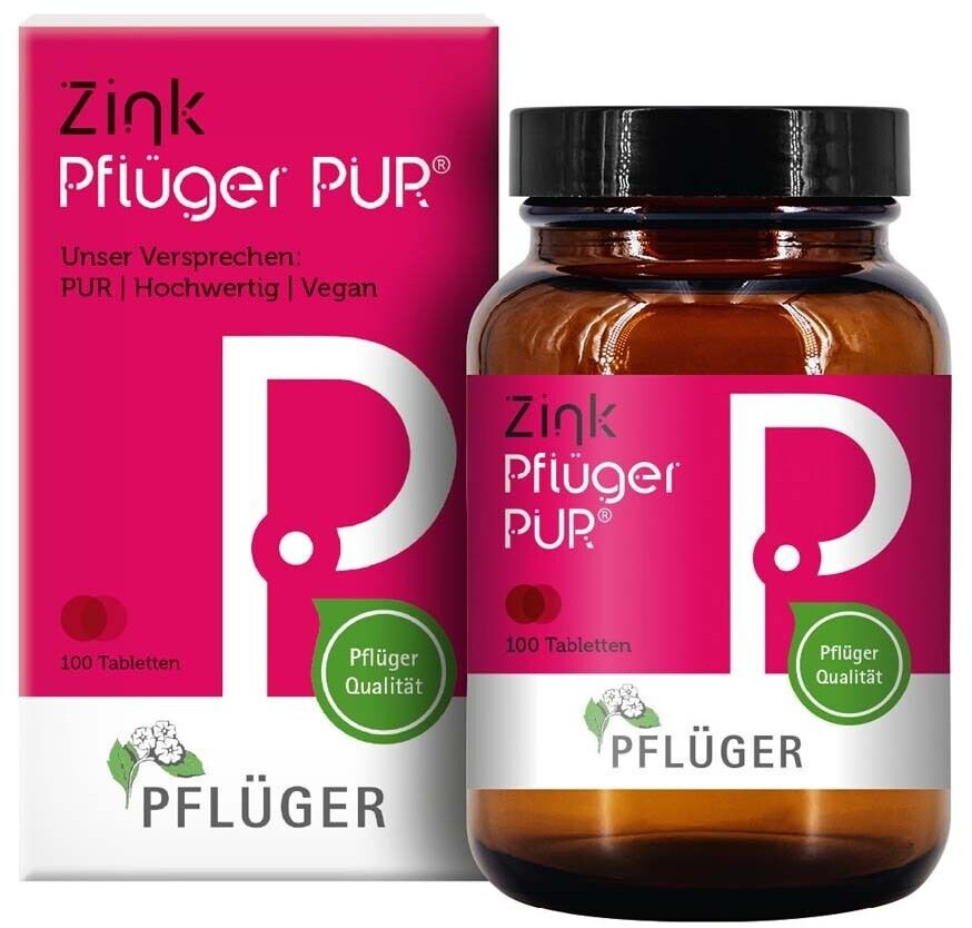 A. Pflüger Zink Pflüger Pur 10 mg Tabletten (100 Stk.) ab 11,91 ...